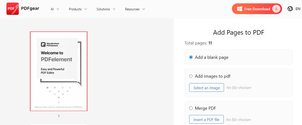How To Add Pages To PDF Free Online 