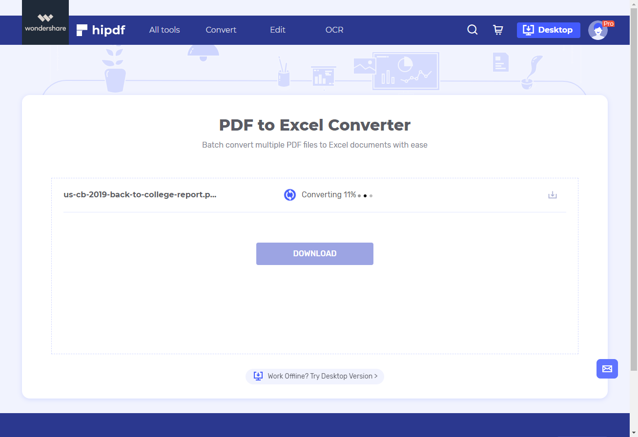 Best PDF To Excel Converter Online