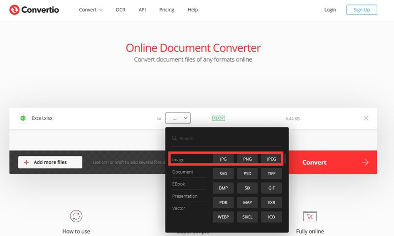 Top Way To Convert XLS XLSX To JPG