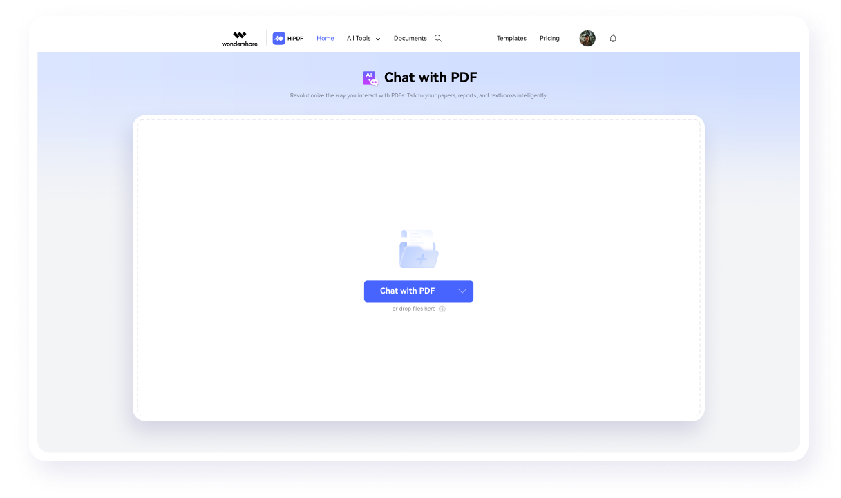 Chat with PDF *Powered by ChatGPT