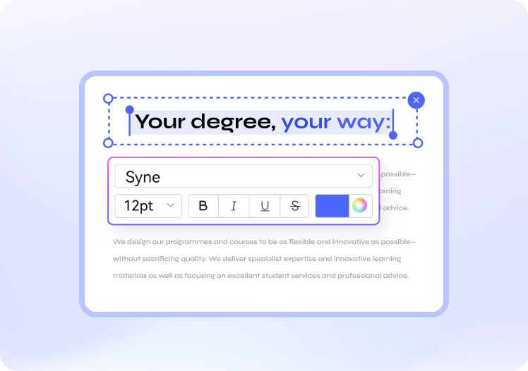 Edit PDF Online - Free PDF Editor & Converter